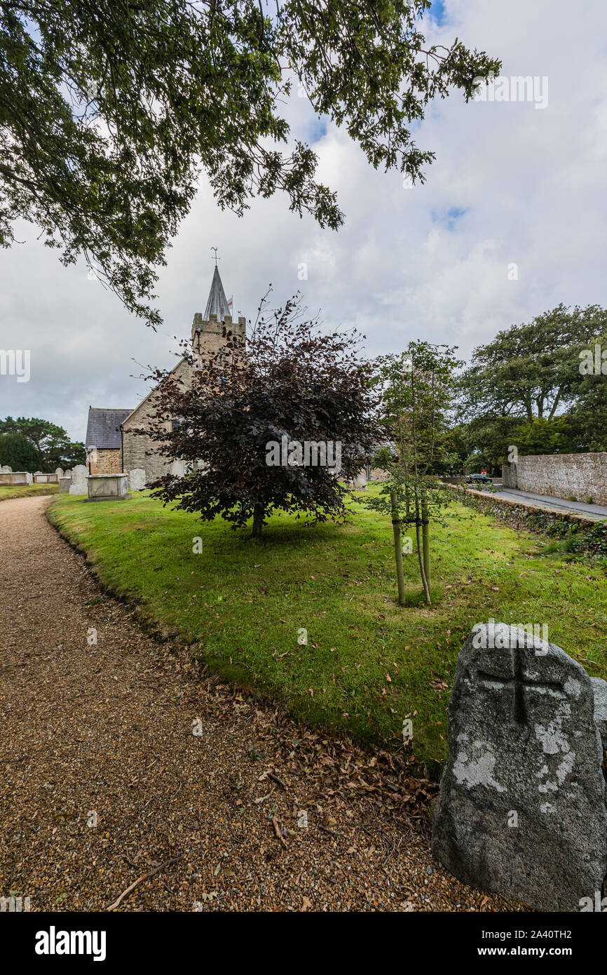 St Saviour's Church Guernsey Stock Photo - Alamy