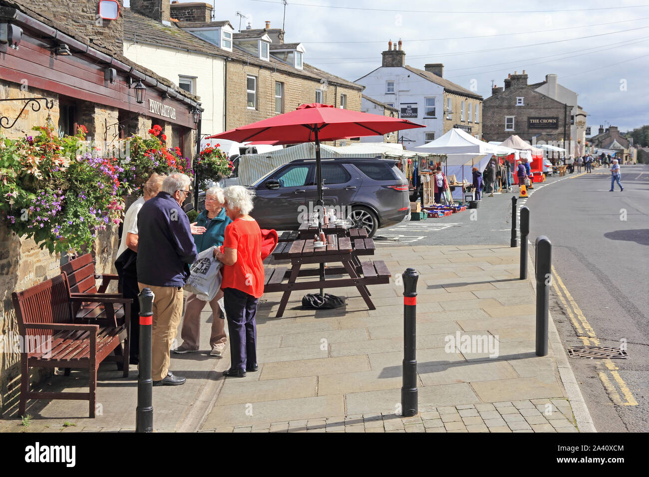 Hawes market town yorkshire hi-res stock photography and images - Alamy