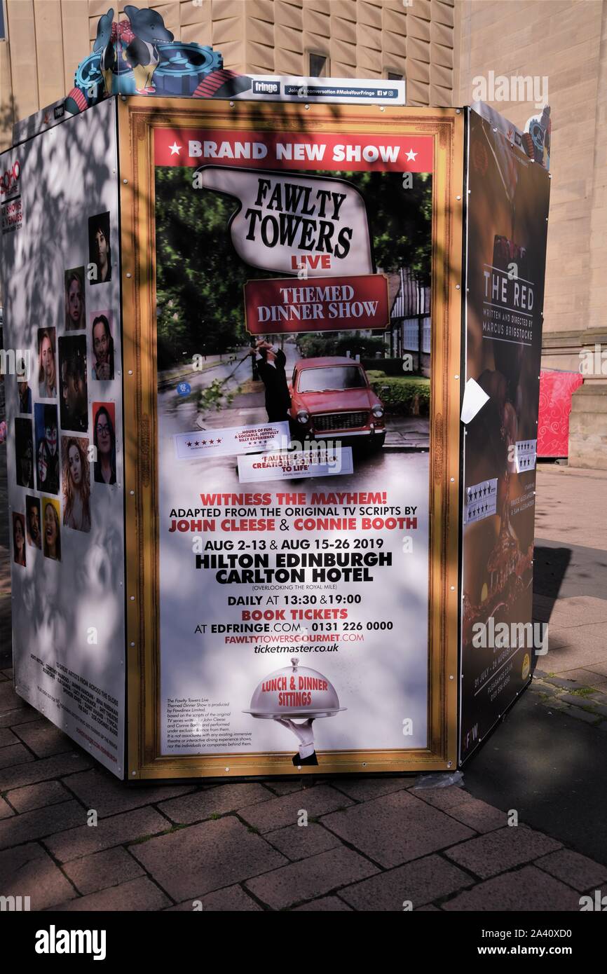 Posters edinburgh fringe festival shows hi-res stock photography and ...