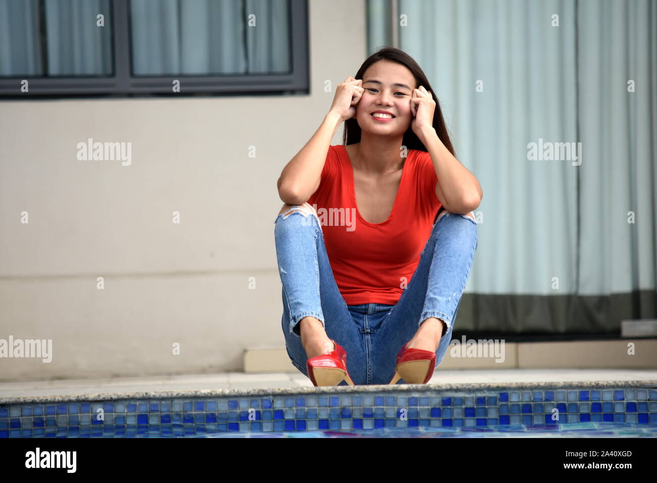 Flats happy hi-res stock photography and images - Alamy