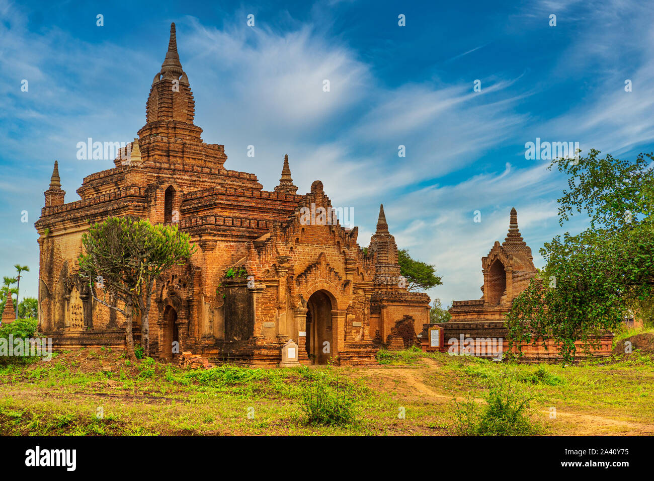 Temples of bagan. Bagan, Myanmar Stock Photo - Alamy