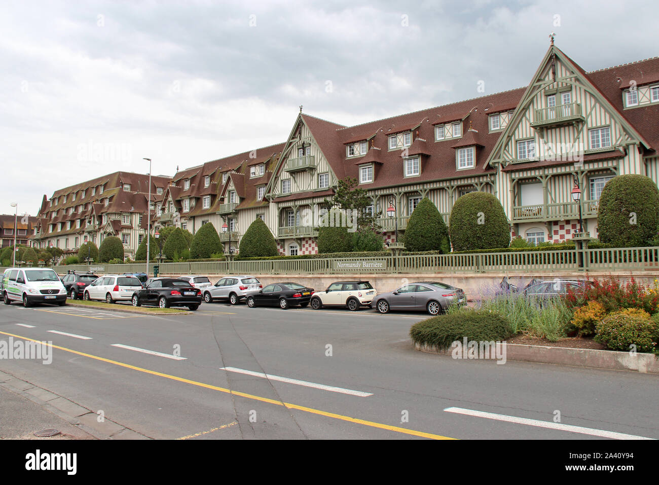 Colombage building in france hi-res stock photography and images - Alamy