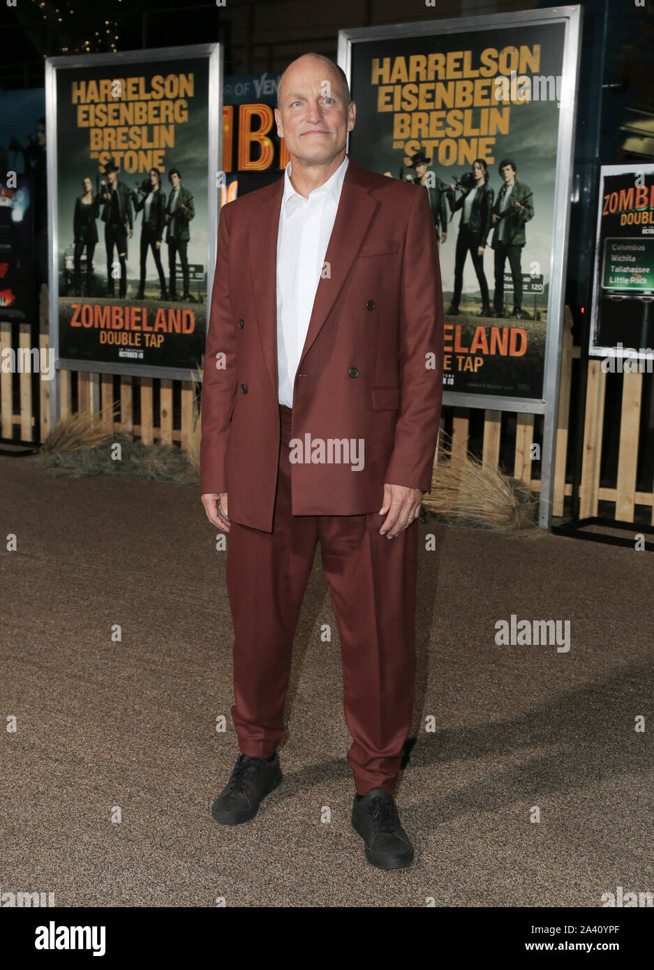 Westwood, California, USA. 10th Oct, 2019. Woody Harrelson. Premiere Of ...