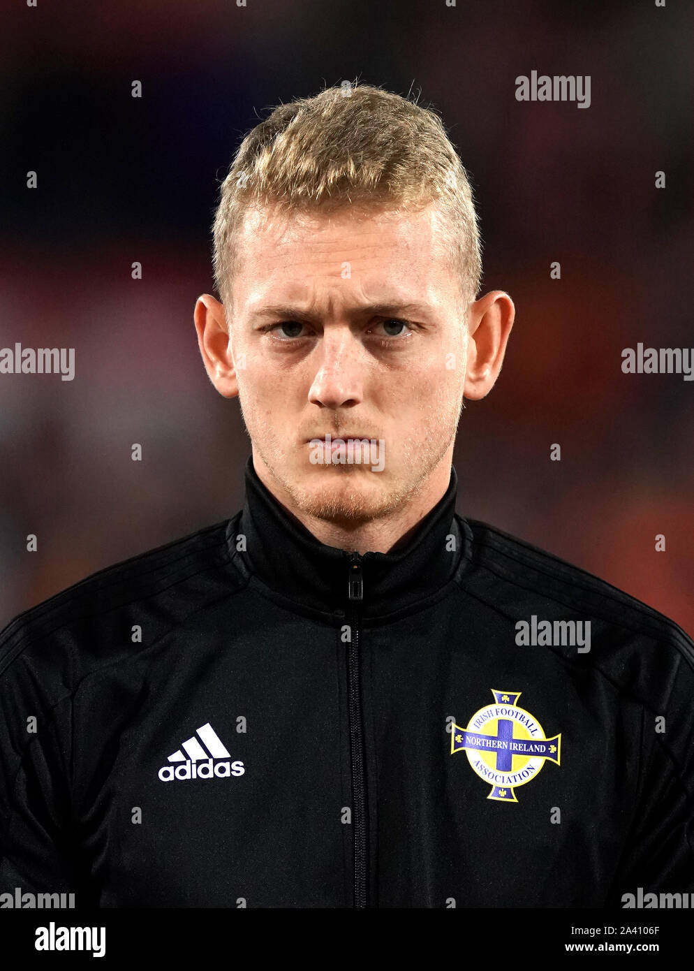Northern Ireland's George Saville Stock Photo - Alamy