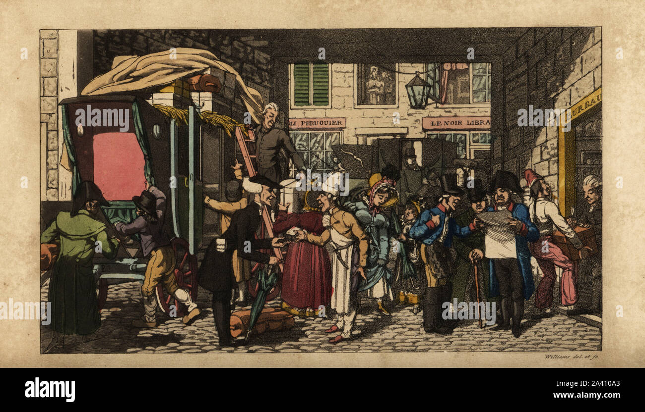 Doctor syntax arrives at the palais royal hi-res stock photography and ...