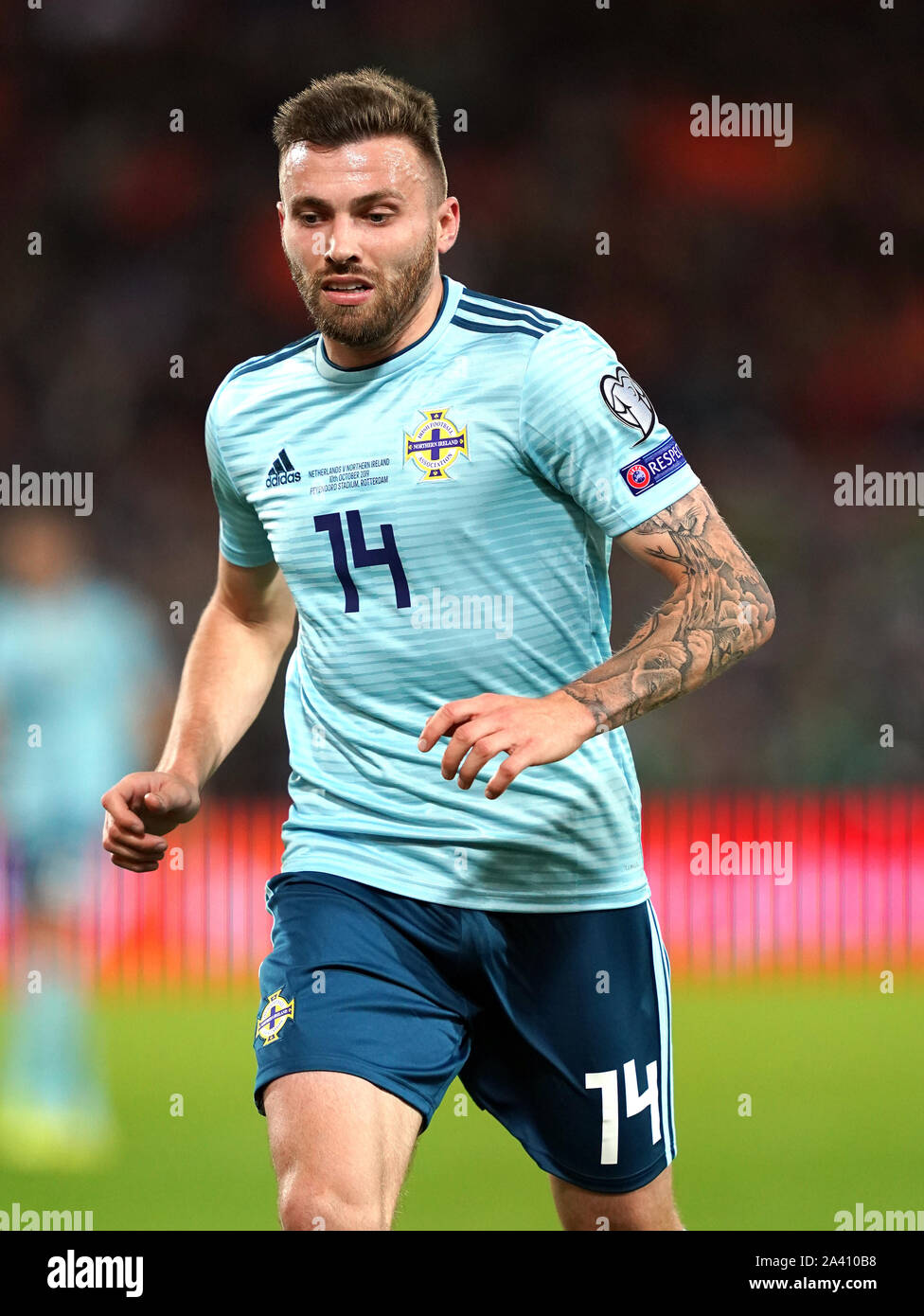Northern Ireland's Stuart Dallas Stock Photo - Alamy