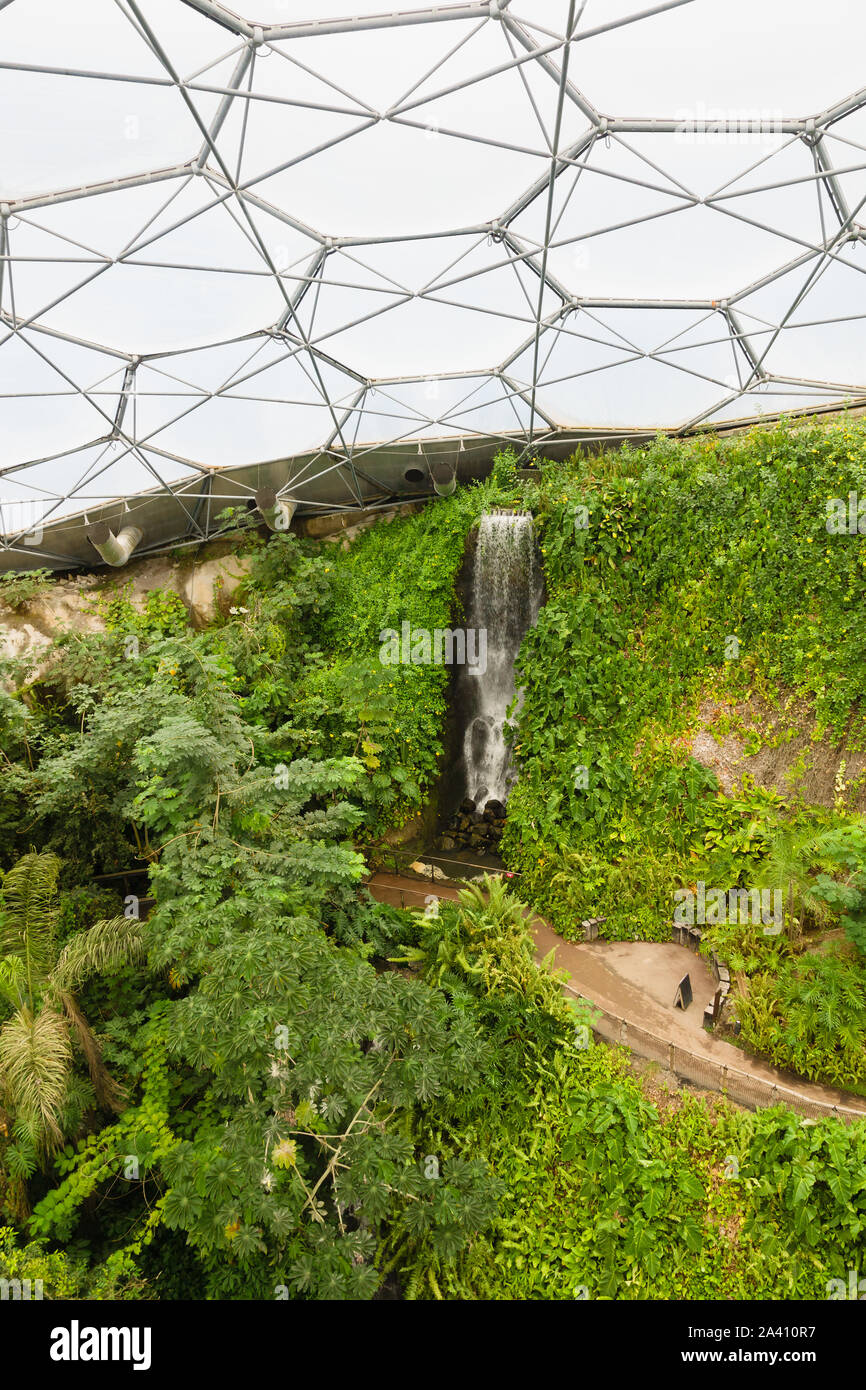 Eden project cornwall interior hi-res stock photography and images - Alamy