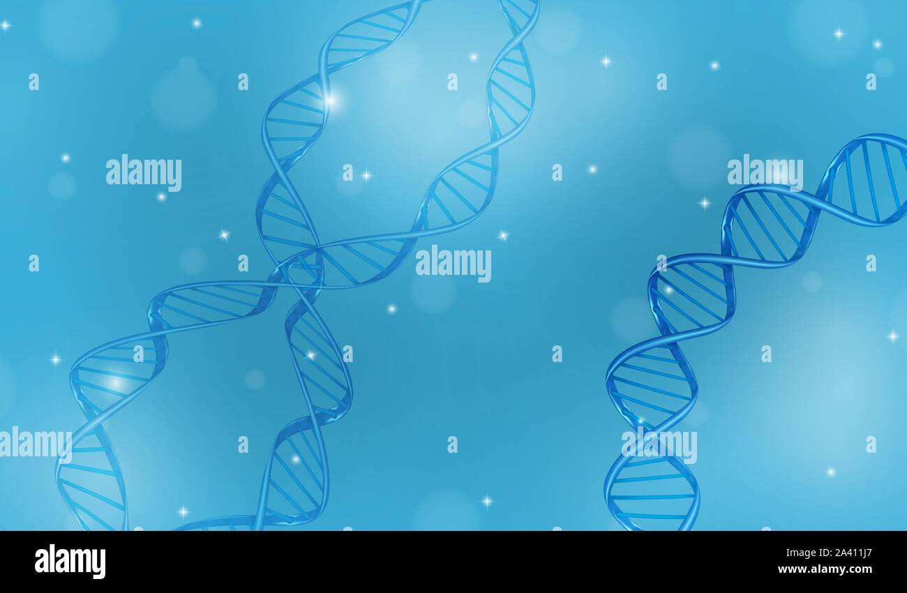 Abstract background with dnk spiral for information and medicine ...