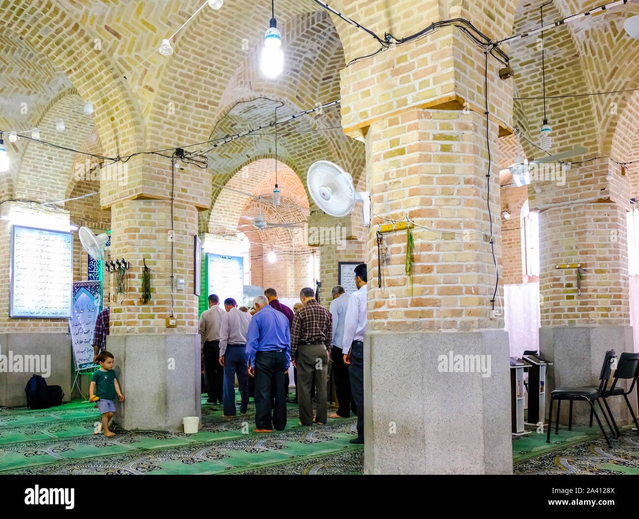 Sheikh Abd al Samad mosque. Natanz village. Iran, Asia Stock Photo - Alamy