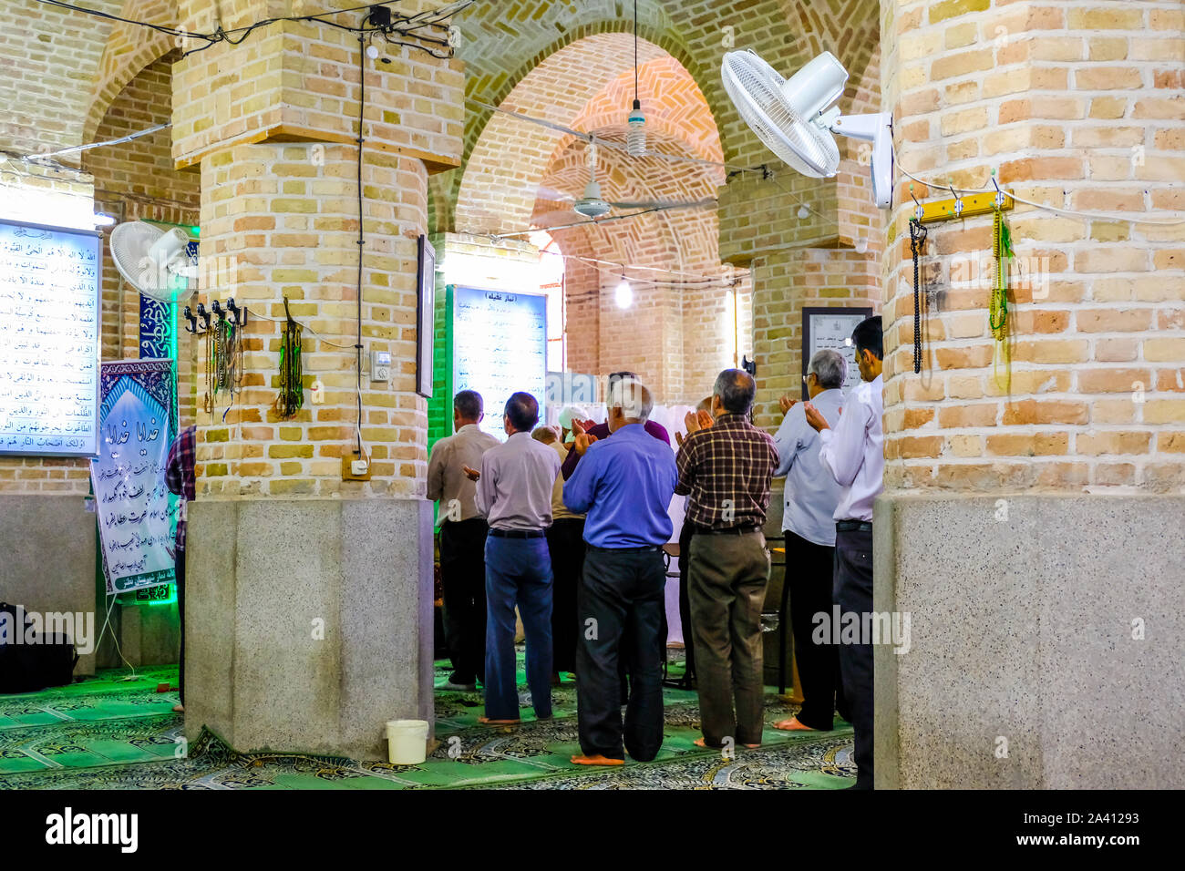 Sheikh Abd al Samad mosque. Natanz village. Iran, Asia Stock Photo - Alamy