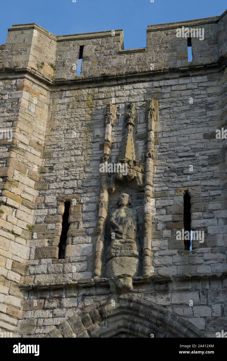 Views of Caernarfon Castle, Gwynedd,Wales,UK Stock Photo - Alamy