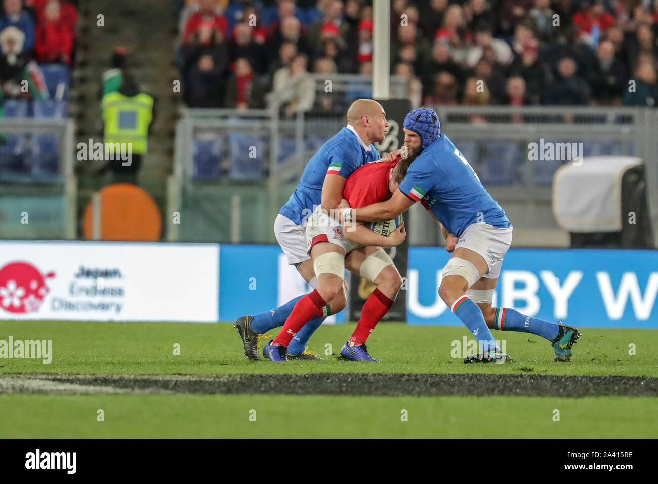 contrasto Italy vs galles during Guinness Six Nations Rugby - Italy vs ...