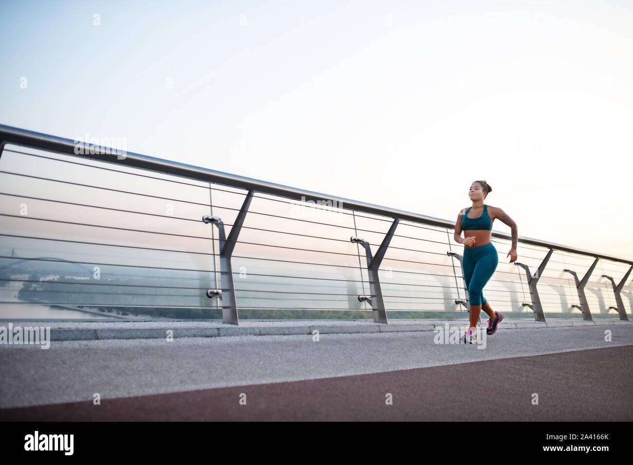 Running in the morning hi-res stock photography and images - Alamy