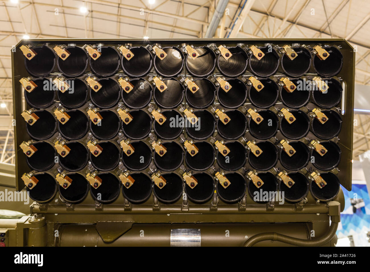 Kyiv, Ukraine – October 9, 2019: Military equipment (Multiple Launch ...