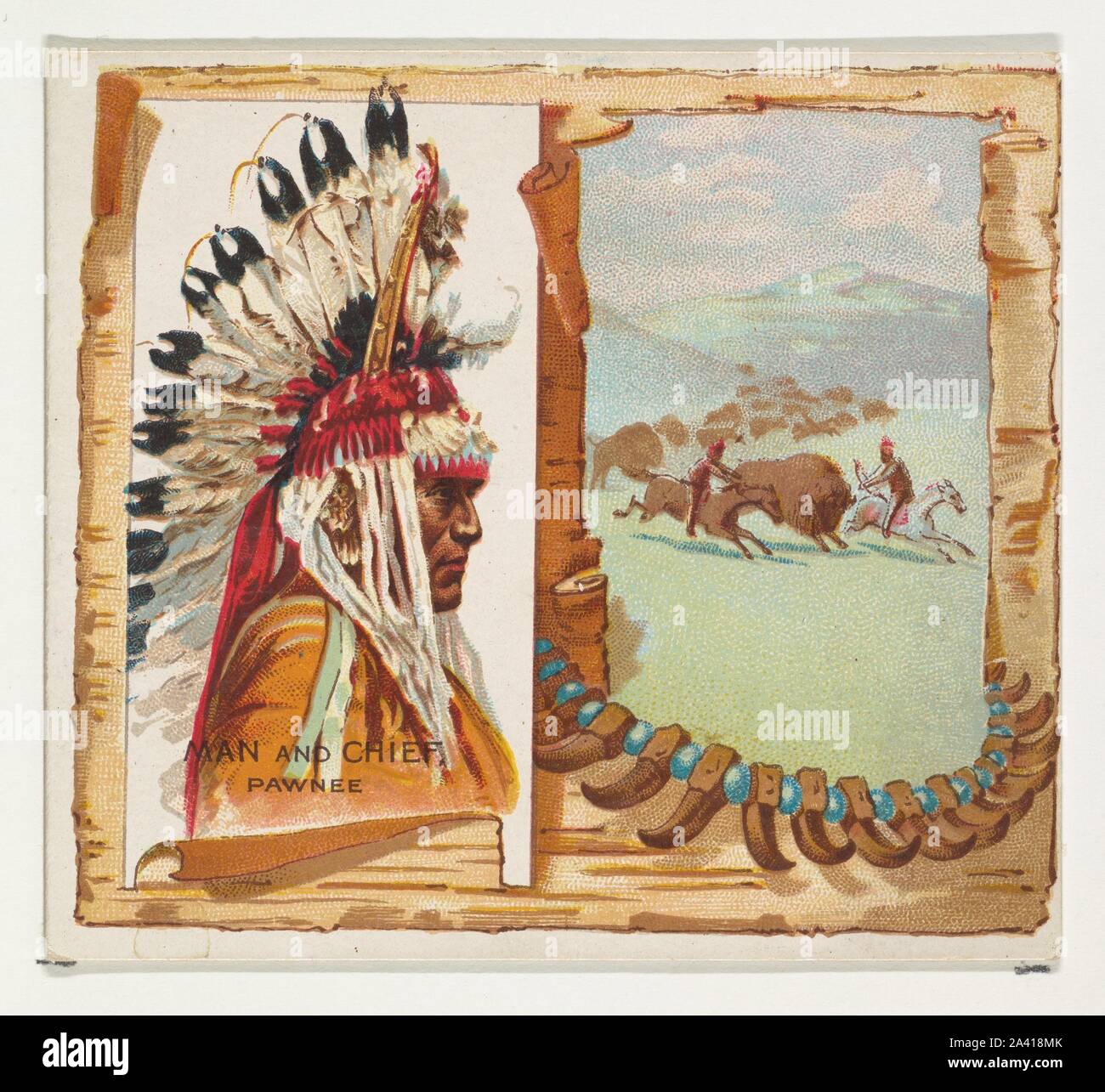 Pawnee indian chief hi-res stock photography and images - Alamy