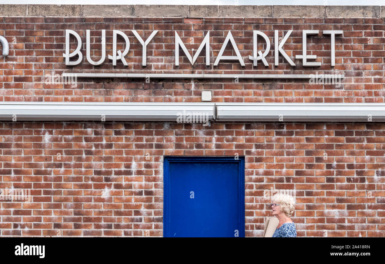 The famous Bury Market in Central Lancashire Stock Photo - Alamy