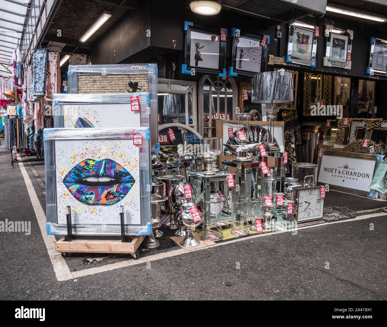 The famous Bury Market in Central Lancashire Stock Photo - Alamy