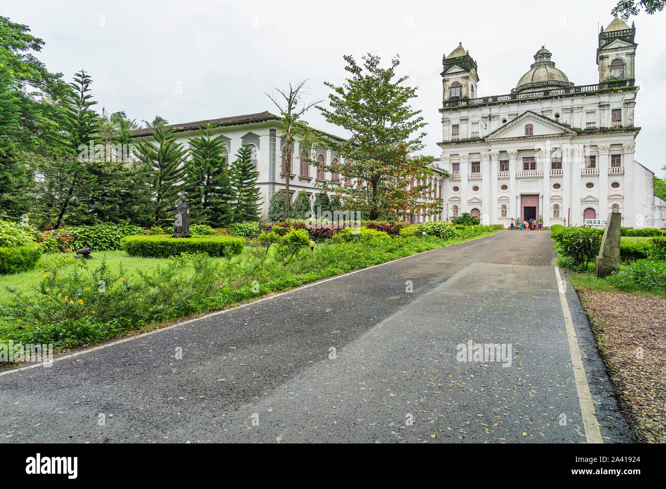 Old Goa - View to St. Cajetan Church also known as the Church of Divine ...