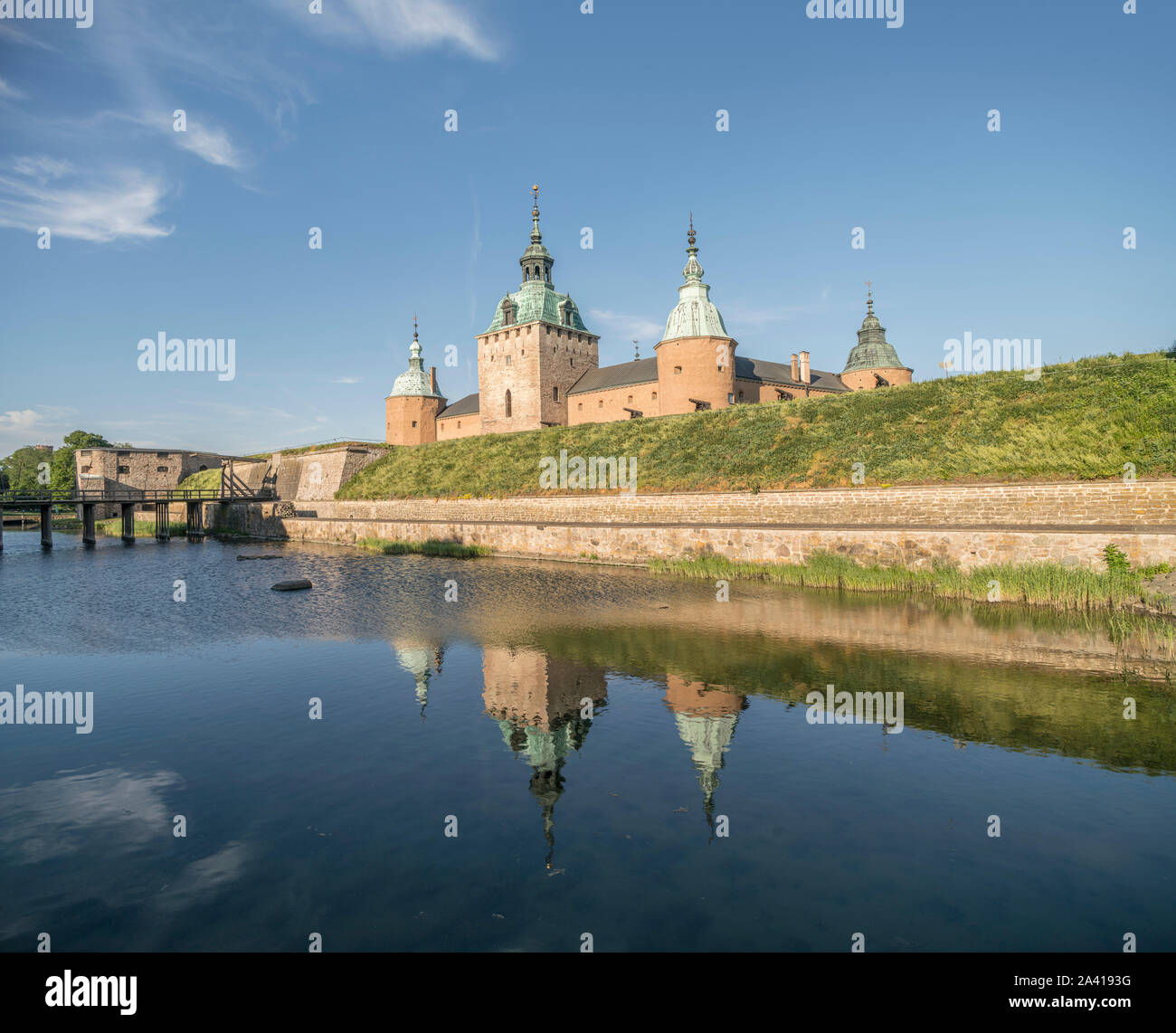 View of Kalmar Castle, Kalmar, Smaland, Sweden Stock Photo - Alamy