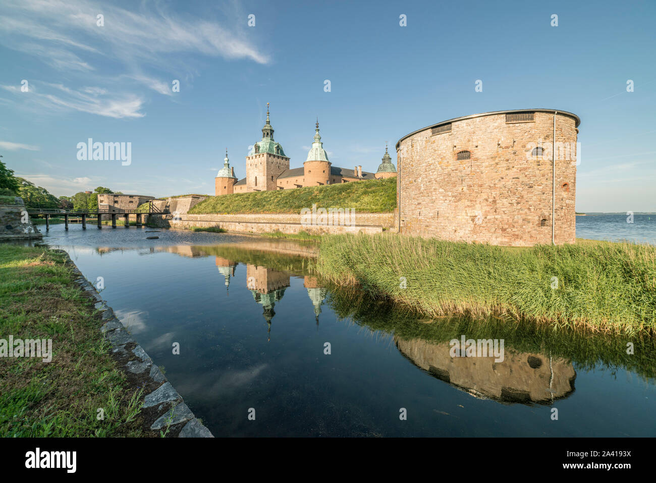 View of Kalmar Castle, Kalmar, Smaland, Sweden Stock Photo - Alamy