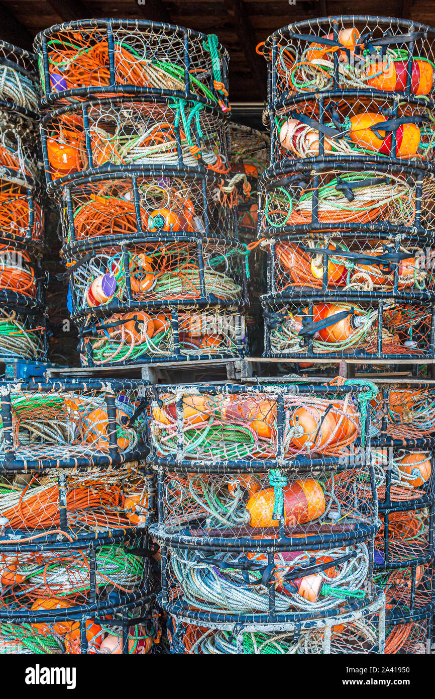 Commercial fishing nets cork floats hi-res stock photography and images ...