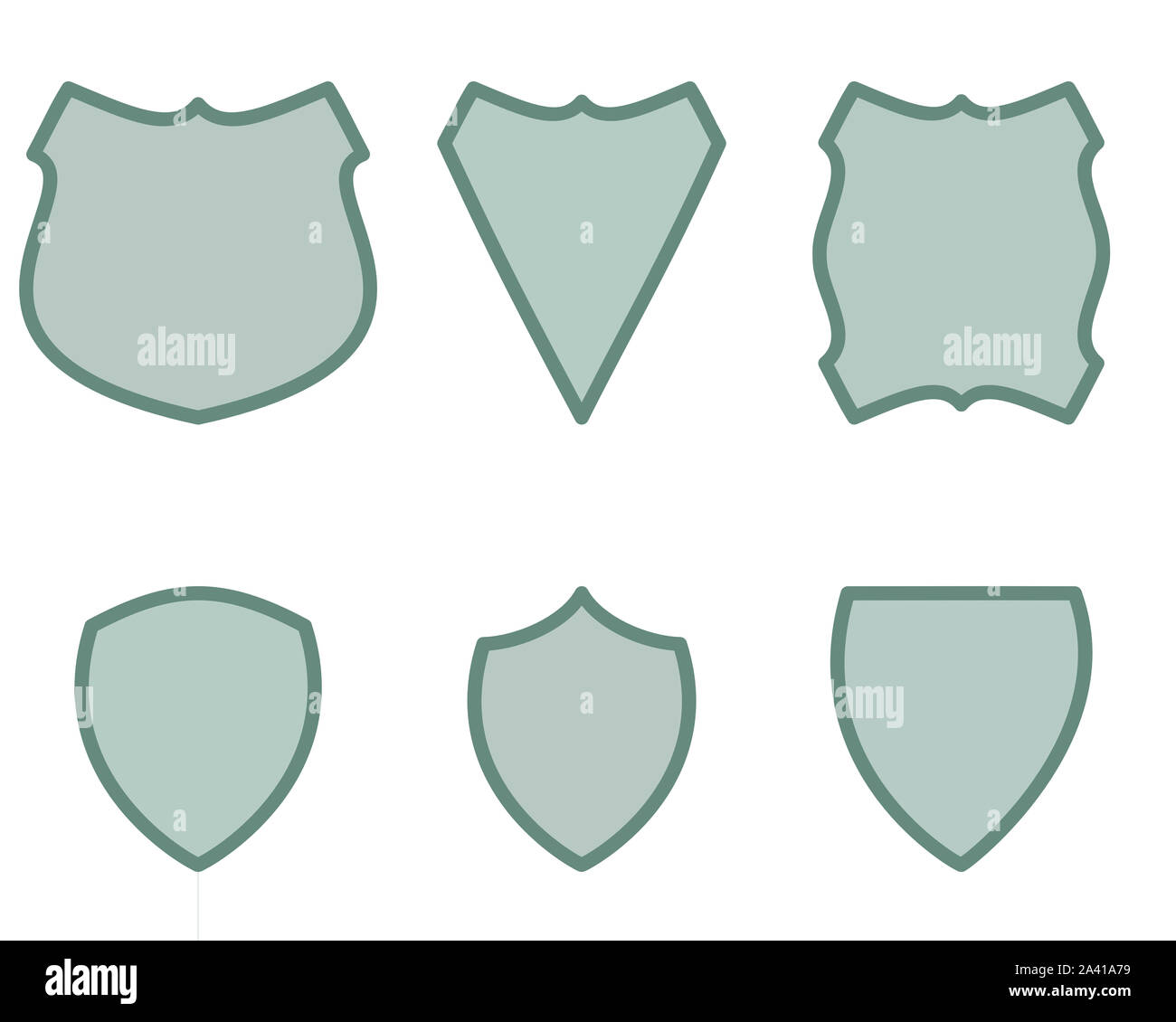 Emblem or copy space on white background Stock Photo - Alamy
