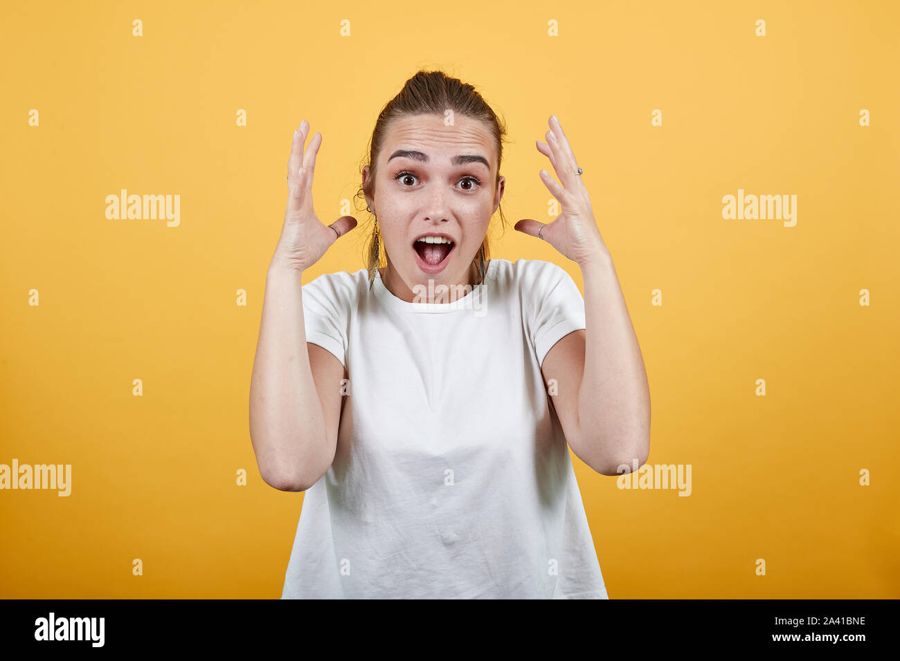 Mental sickness is dangerous disease's girl shouting out because of ...