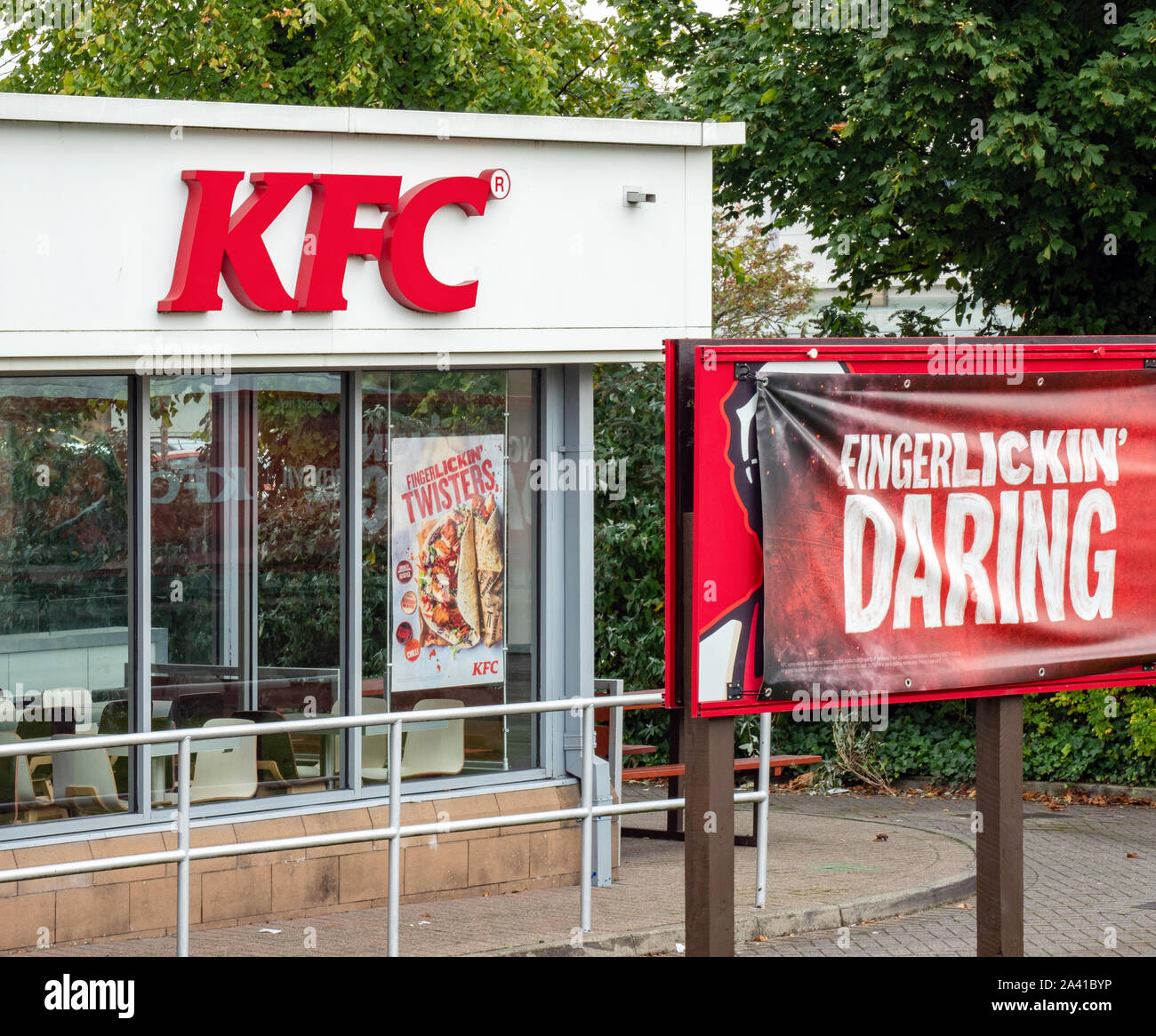 KFC in Greenock, Inverclyde, Scotland, UK Stock Photo - Alamy