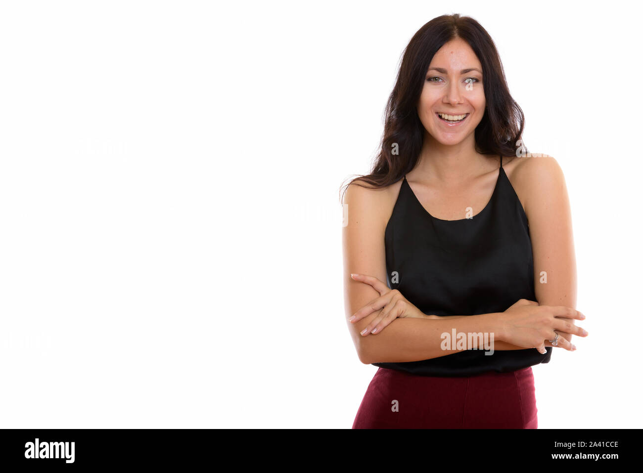 Cross arms Cut Out Stock Images & Pictures - Alamy