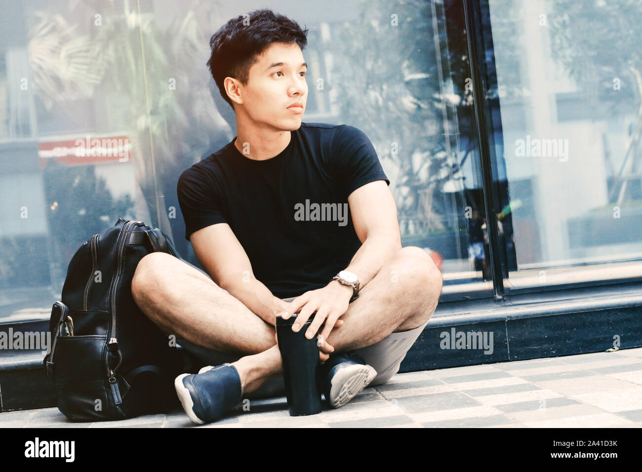 Handsome asian male model in hi-res stock photography and images - Alamy