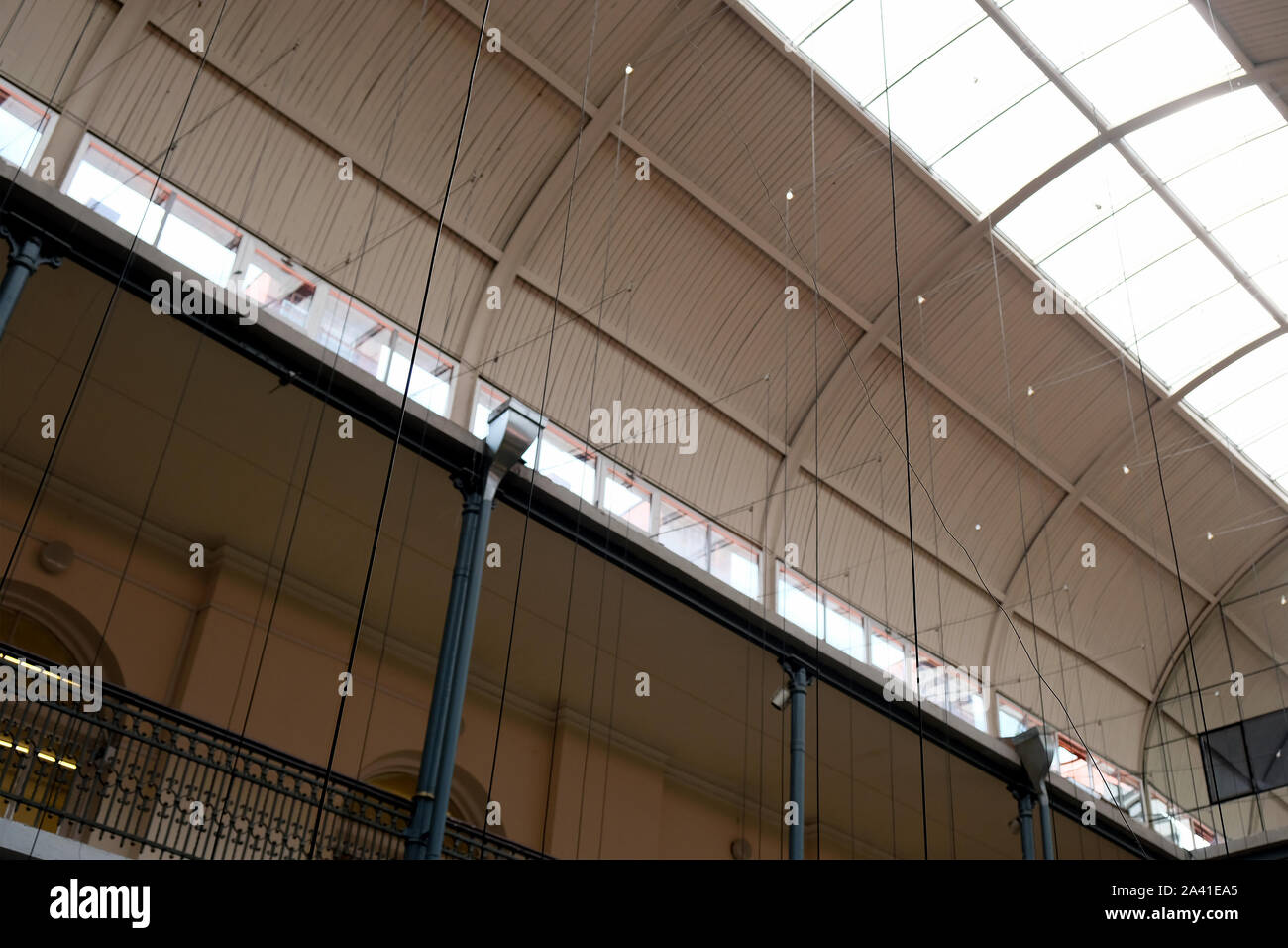 The ceiling in the gallery to Tbilisi. Ceiling in the form of a ...