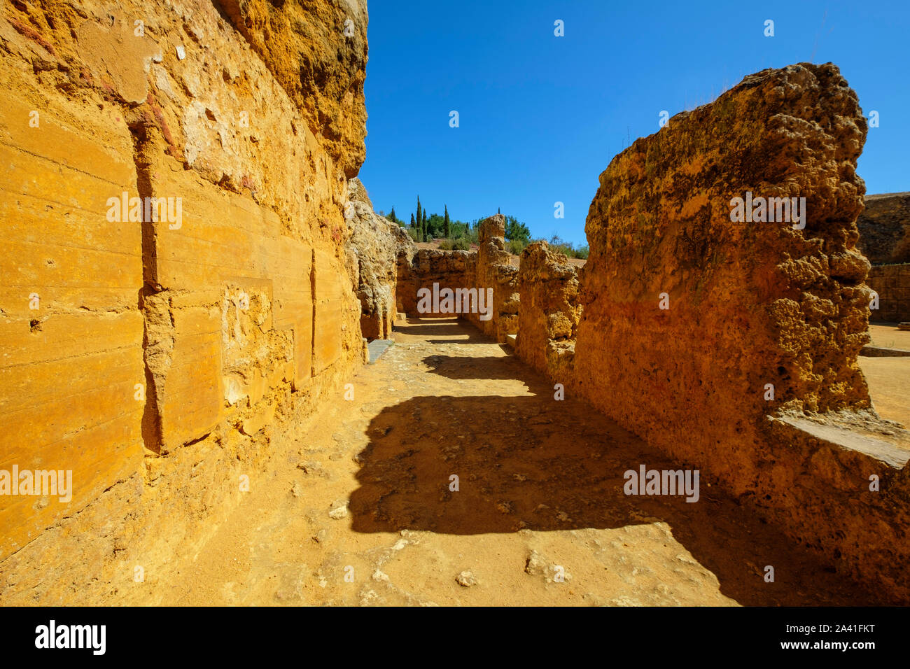 Archaeological excavation site ancient rome hi-res stock photography ...
