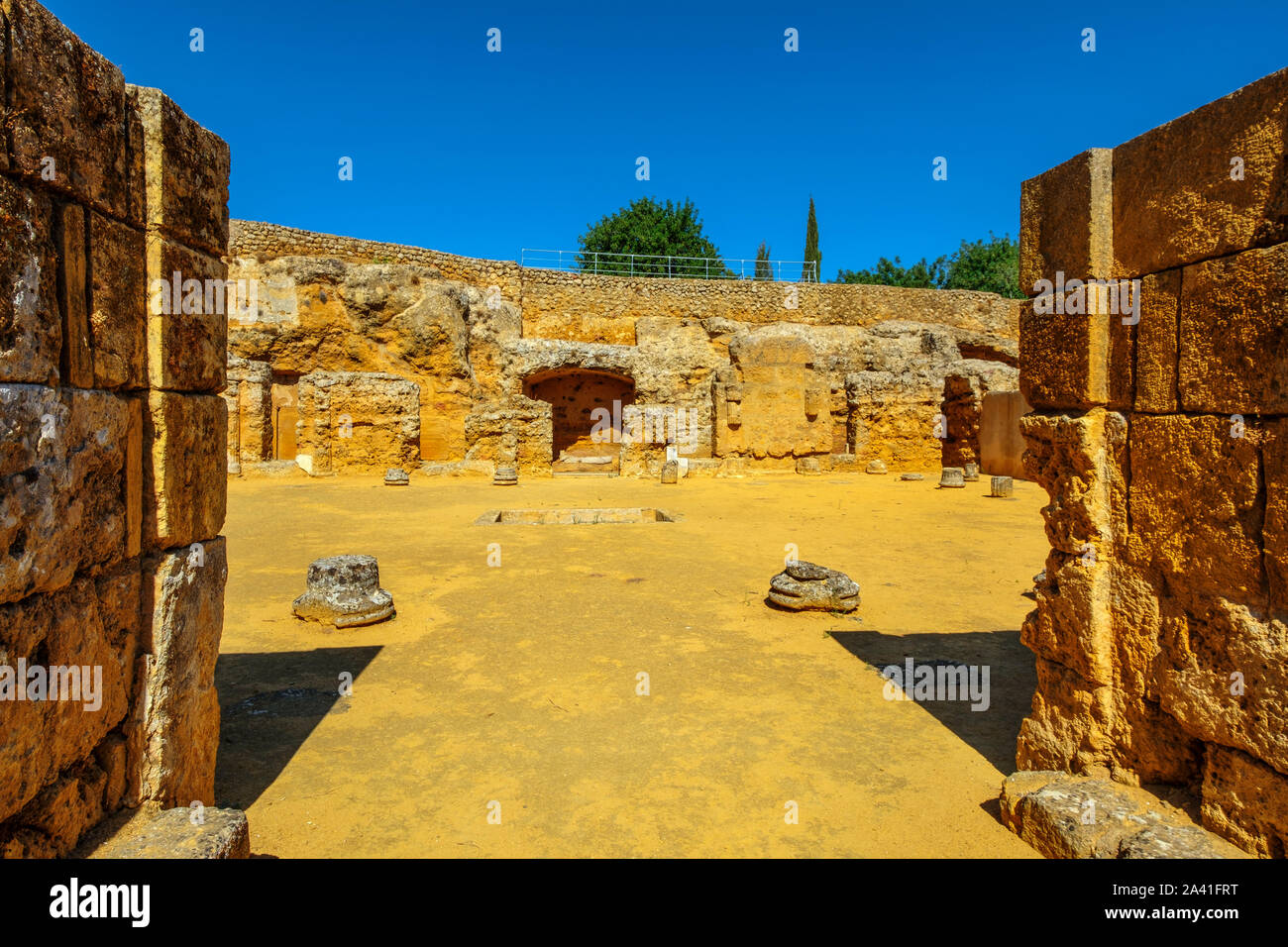 Tomb of Servilia. Roman necropolis, archaeological site of Carmona ...