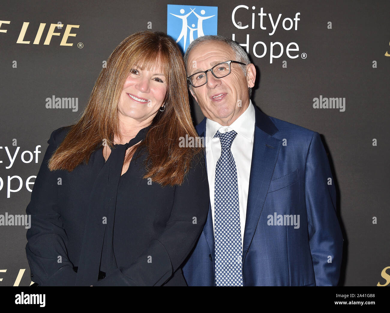 SANTA MONICA, CA - OCTOBER 10: Shelli Azoff and Irving Azoff attend the ...