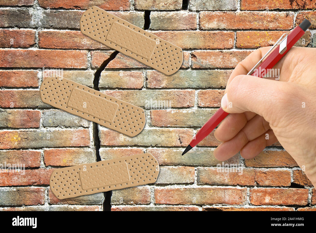 Joint writing hi-res stock photography and images - Alamy