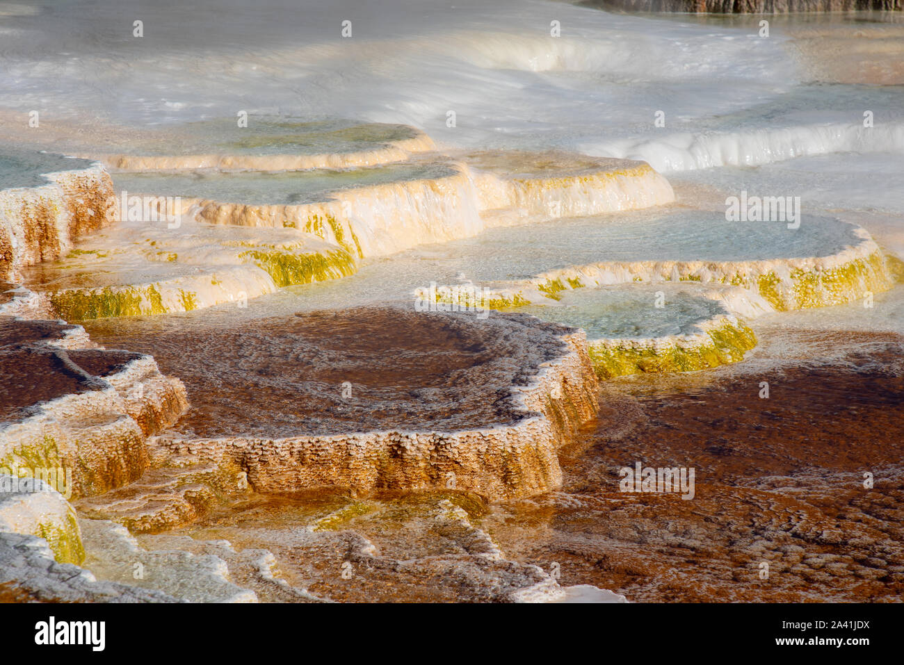 Cleopatra spring yellowstone national park hi-res stock photography and ...