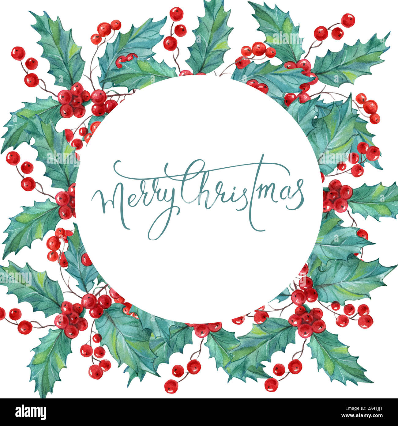 Mistletoe Frame Clipart School