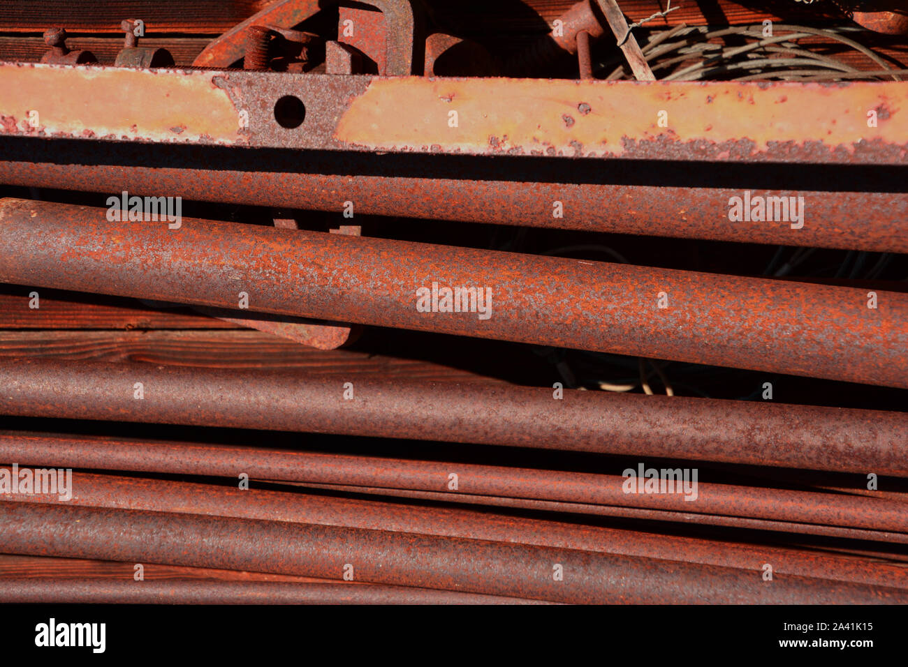 Rusty Iron Rod High Resolution Stock Photography and Images - Alamy