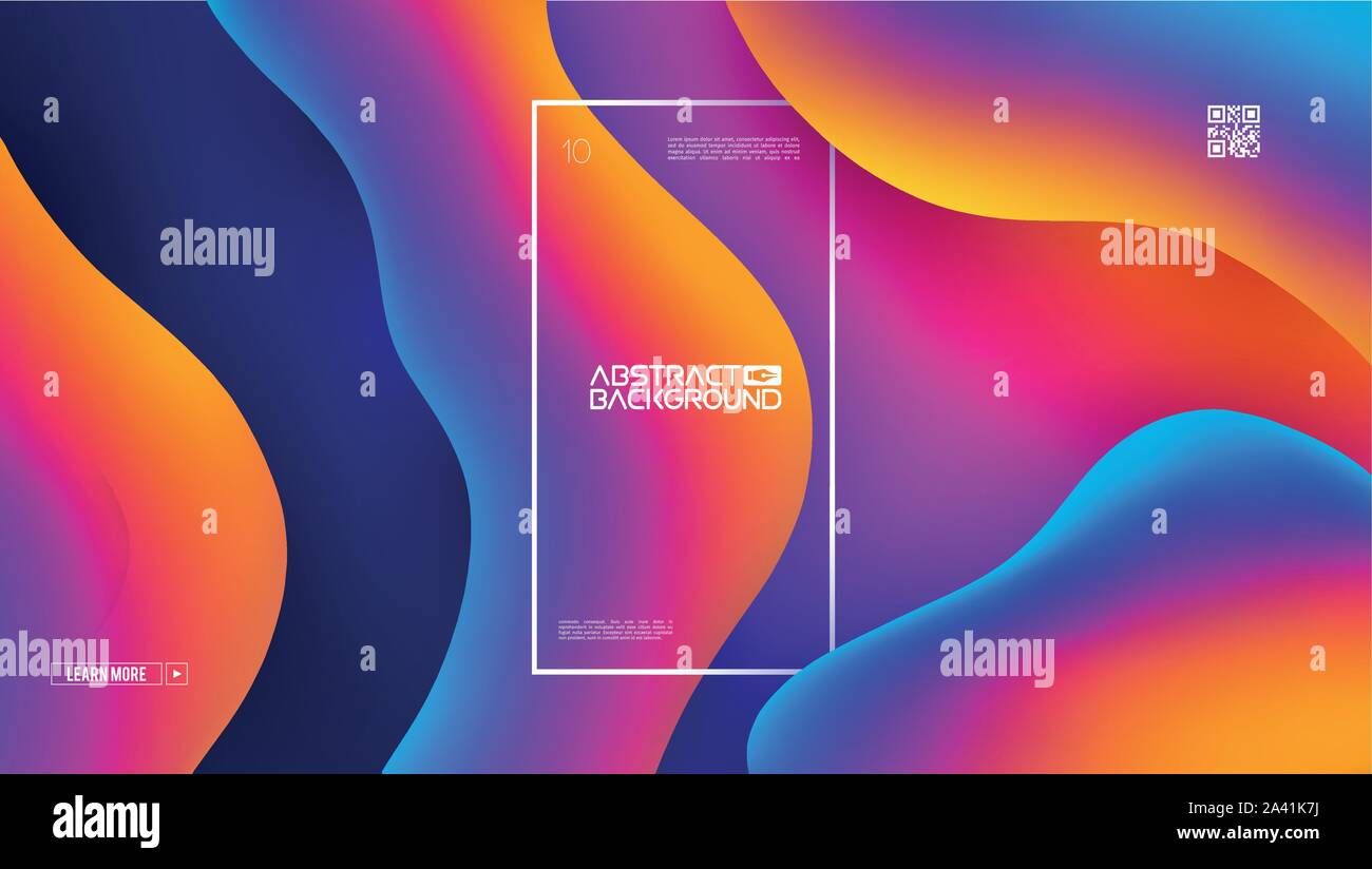 Modern website design on light backdrop. Business vector template ...