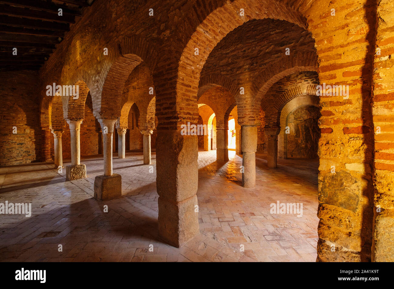 Mosque at Almonaster La Real, Natural Park Sierra de Aracena & Picos de ...
