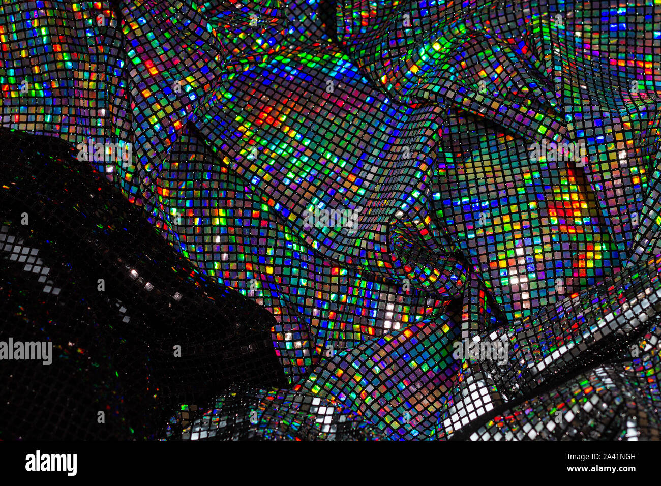 texture fabric sequins shimmer in different colors Stock Photo - Alamy