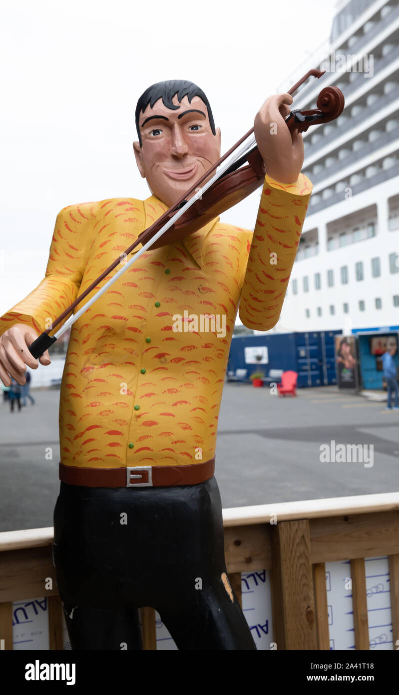 The Big Fiddle in Sydney, Nova Scotia Stock Photo - Alamy
