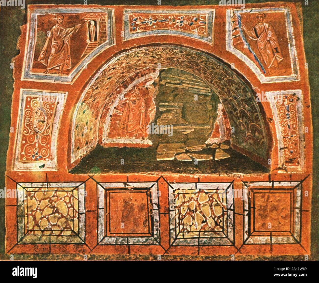Domitilla catacomb hi-res stock photography and images - Alamy