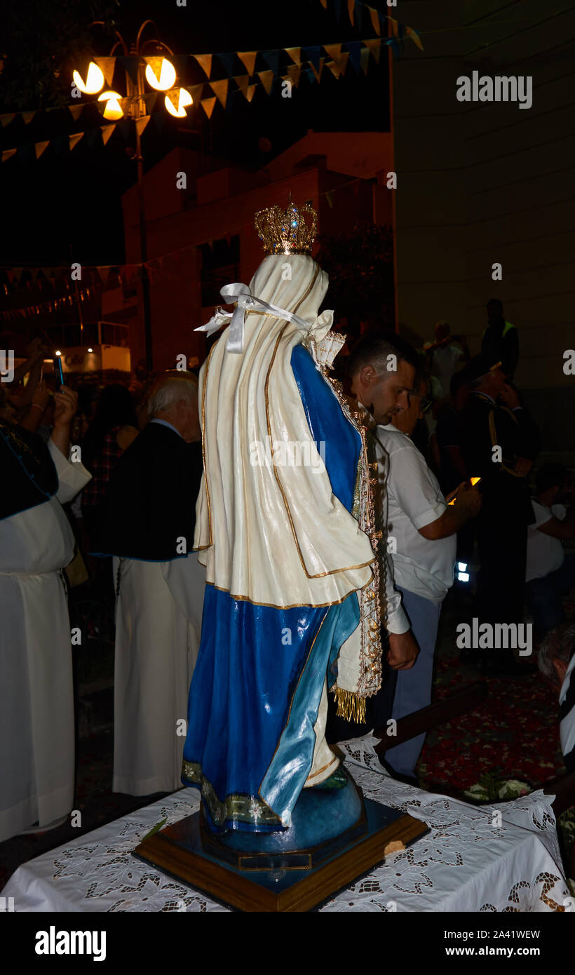 Santa Maria Festival in Sardinia / Sardegna, Italy, Summer Stock Photo ...