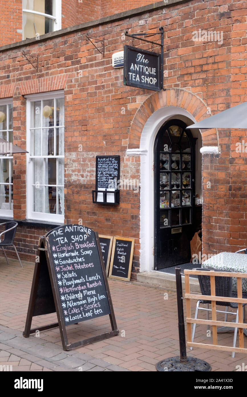 Antique tea shop cafe in hi-res stock photography and images - Alamy