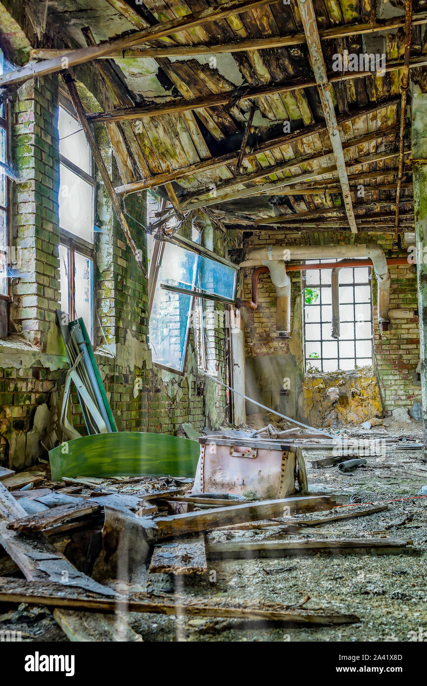 Lost Places in an old house Stock Photo - Alamy