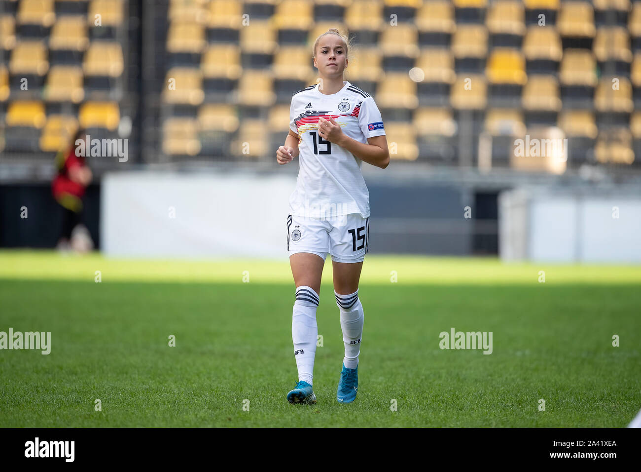 Thessaloniki, Greece October 08, 2019:Giulia Gwinn from Germany in ...