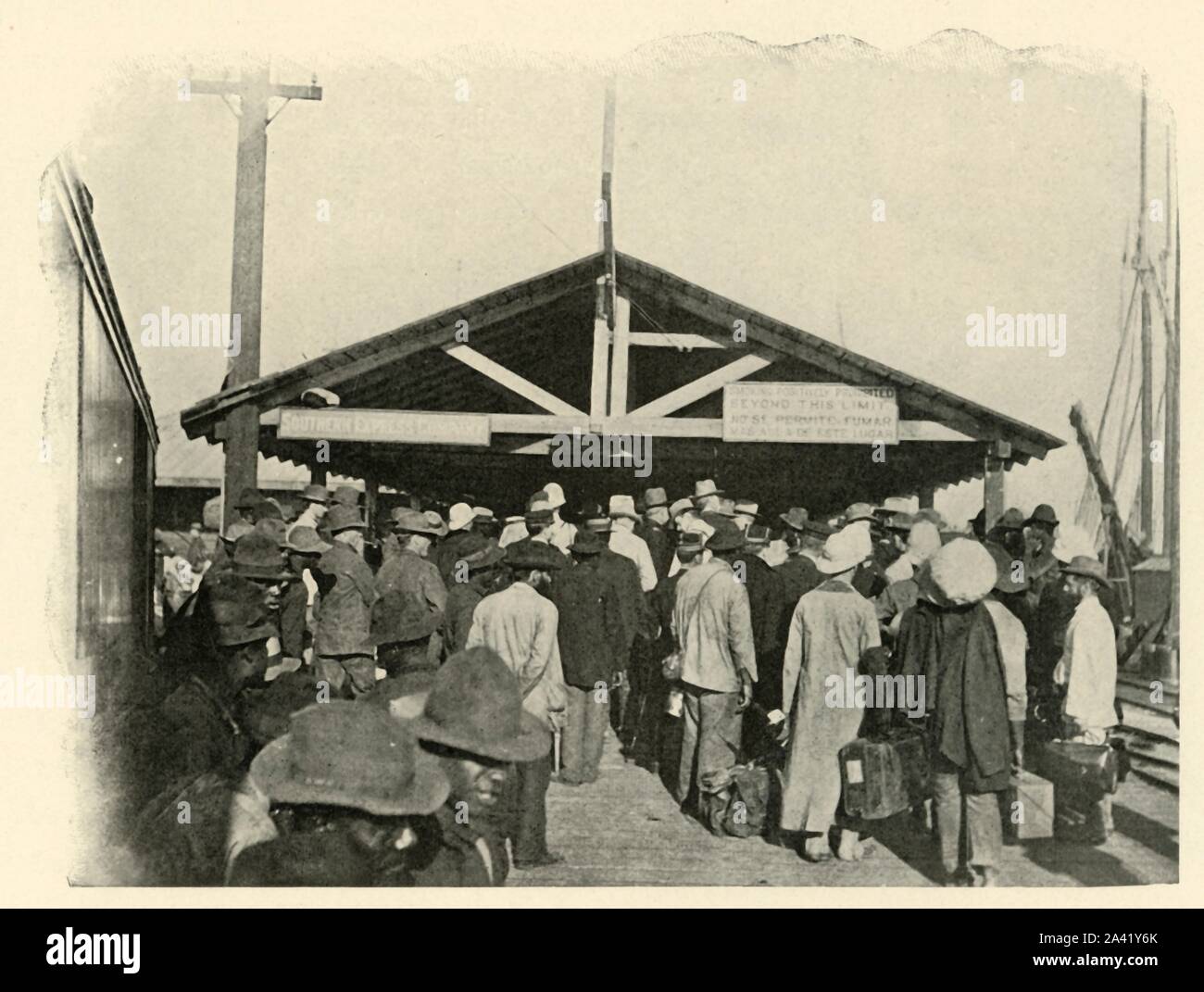 'Our Foreign Guests', Spanish-American War, 8 June 1898, (1899). Men ...