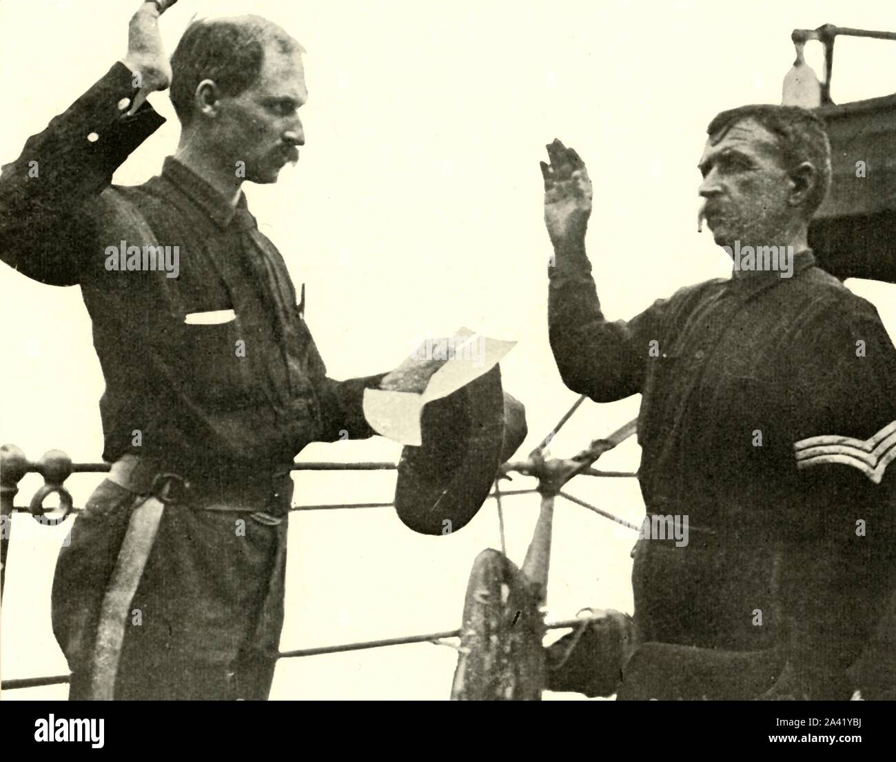 Oath of the soldiers hi-res stock photography and images - Alamy