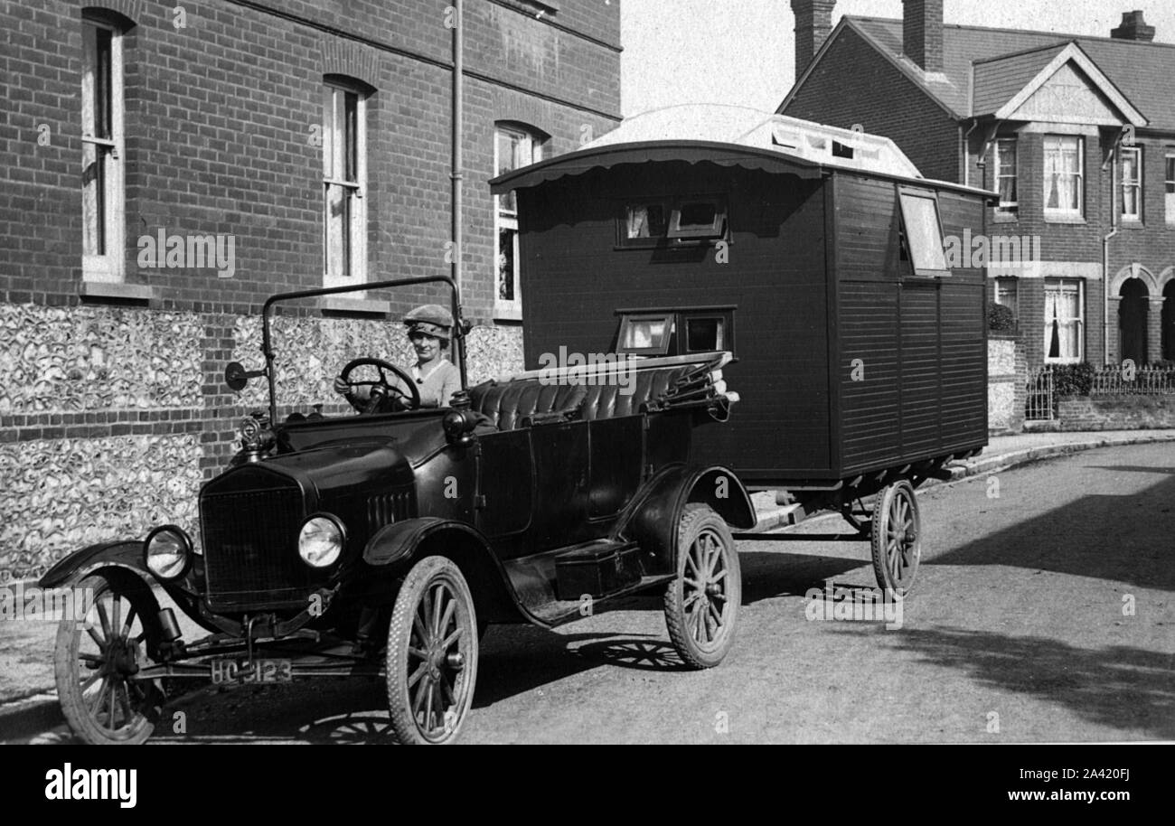 1920s caravan hi-res stock photography and images - Alamy